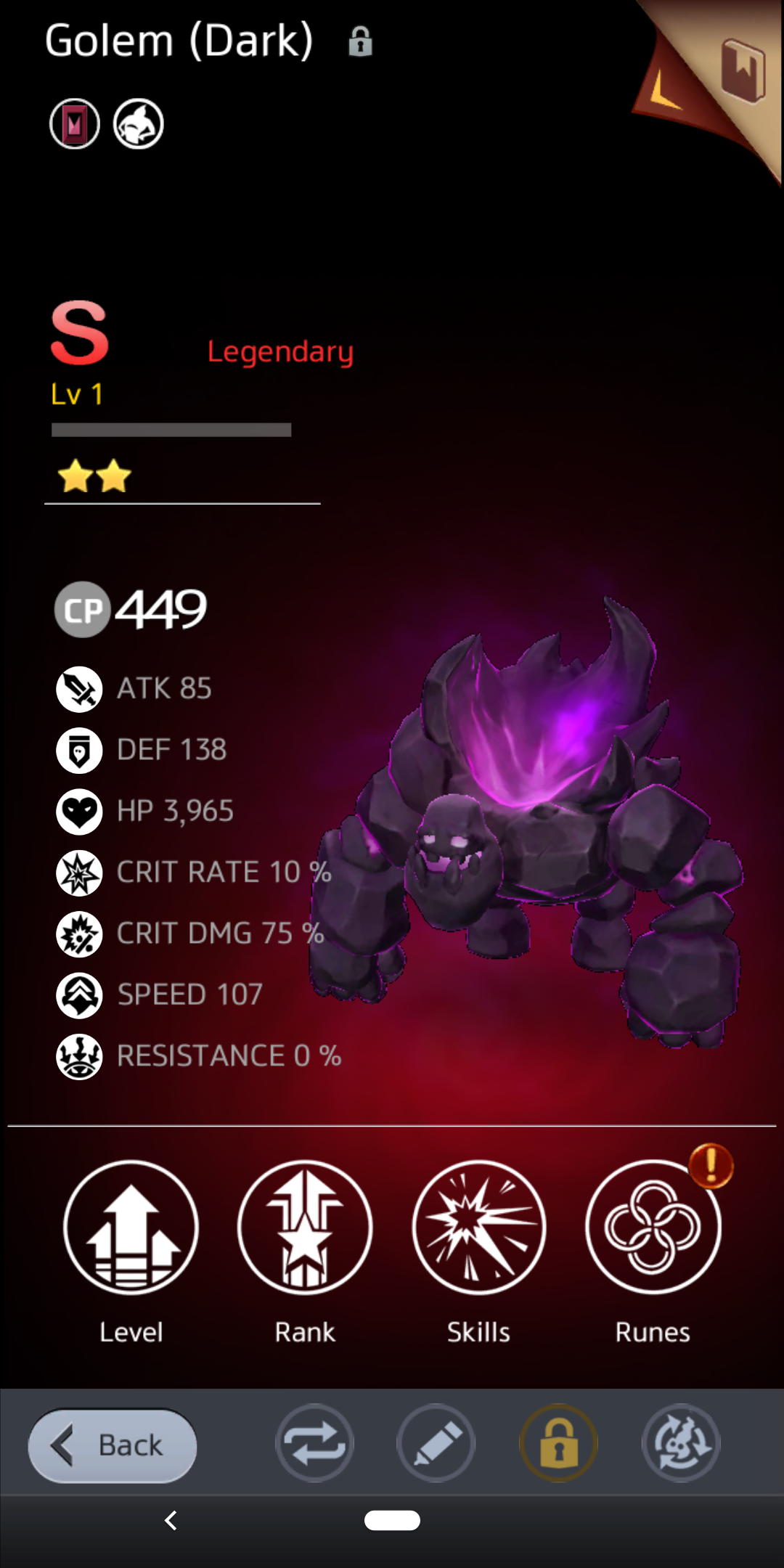 Golem (Dark) - Ghostbusters World Hub